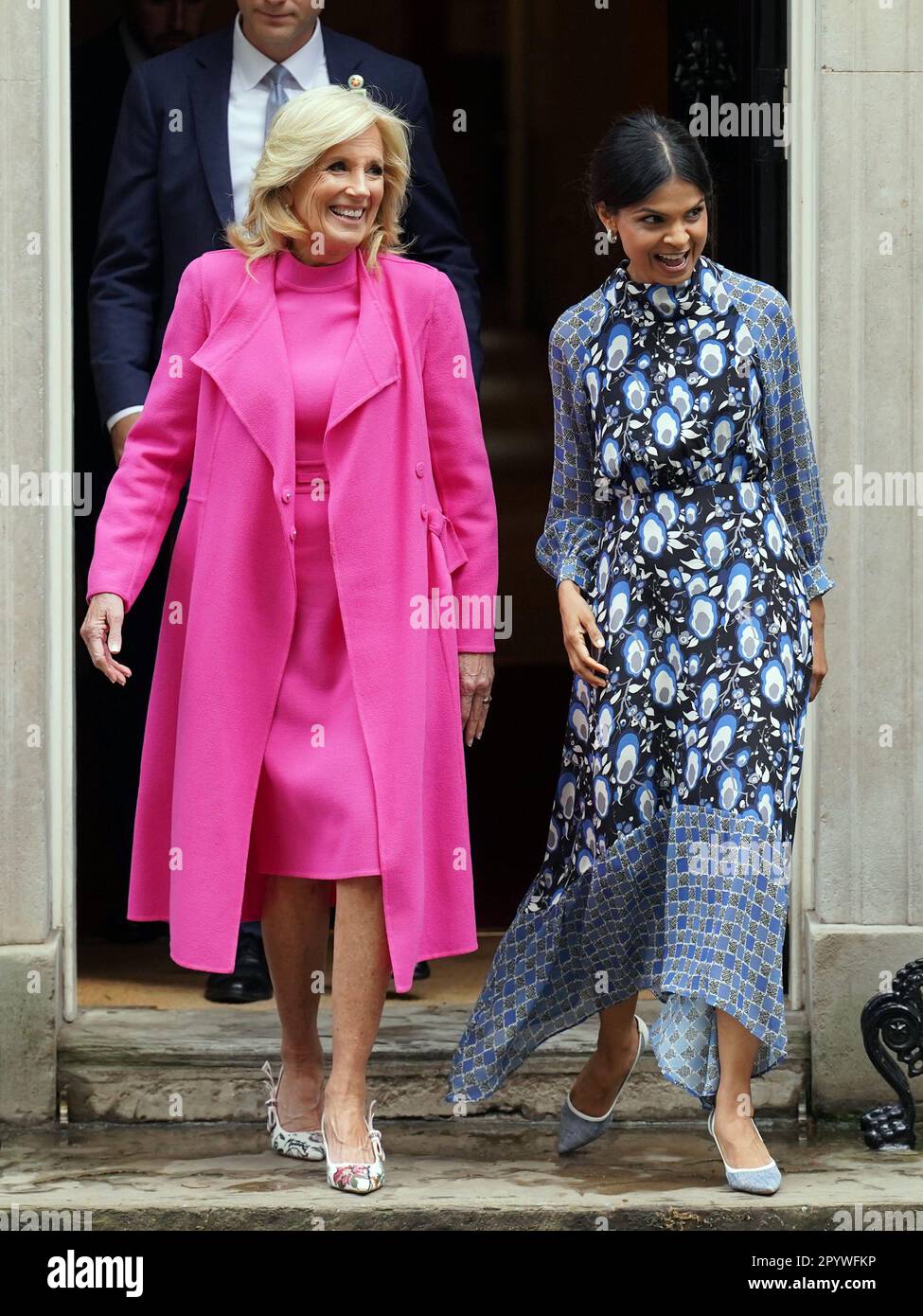 Akshata Murty and the First Lady of the United States, Dr Jill Biden ...