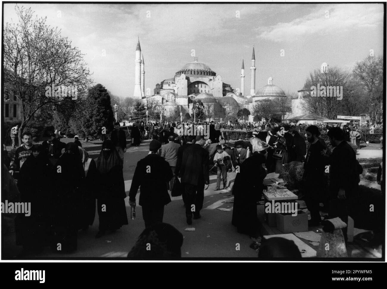 Istanbul (Turkey), Hagia Sophia (completed in 360, new building under ...