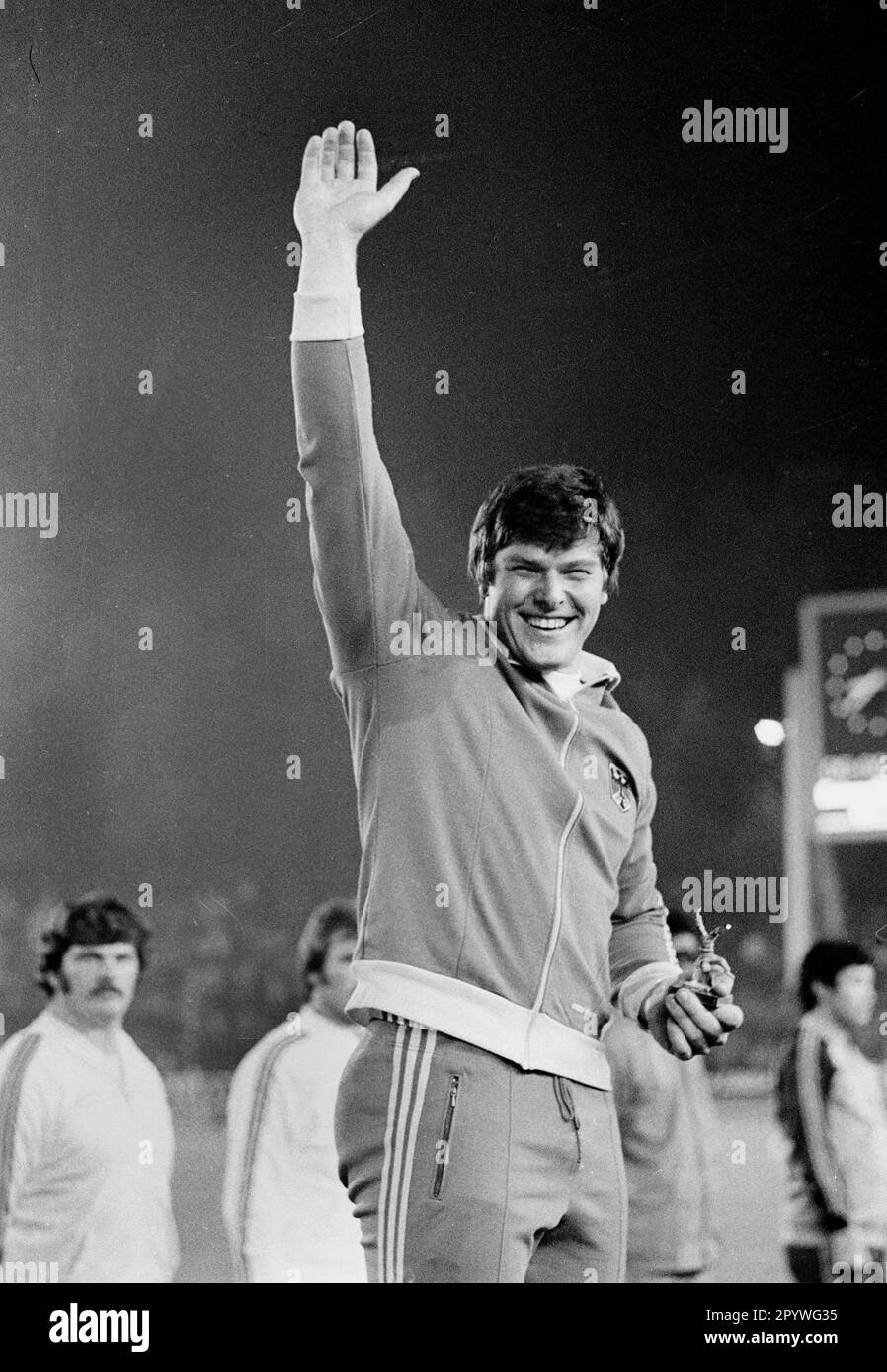 Athletics World Cup in Duesseldorf 1977: Hammer Throw: Karl-Hans Riehm ...