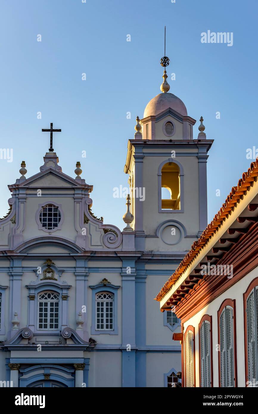 Details of the colonial architecture of the ancient city of Diamantina ...