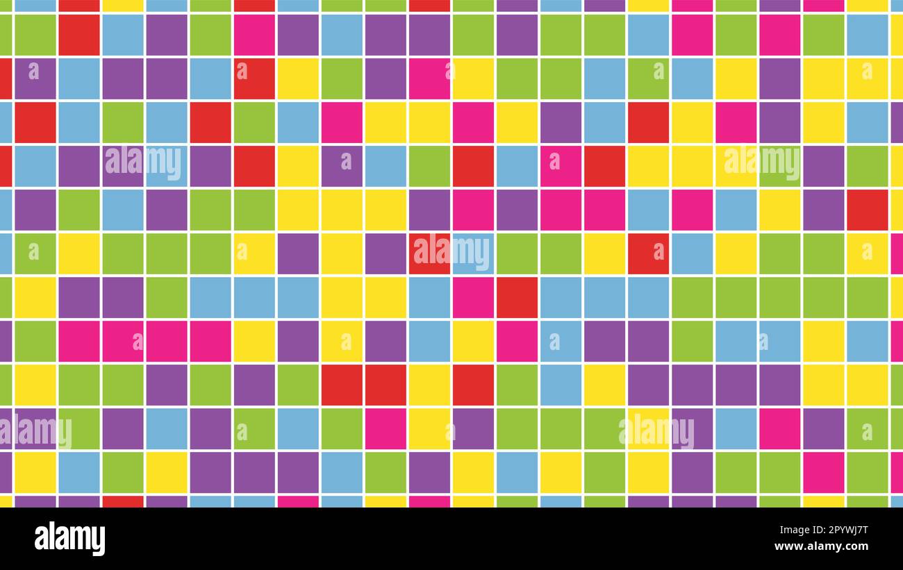 Colorful pixels hi-res stock photography and images - Alamy
