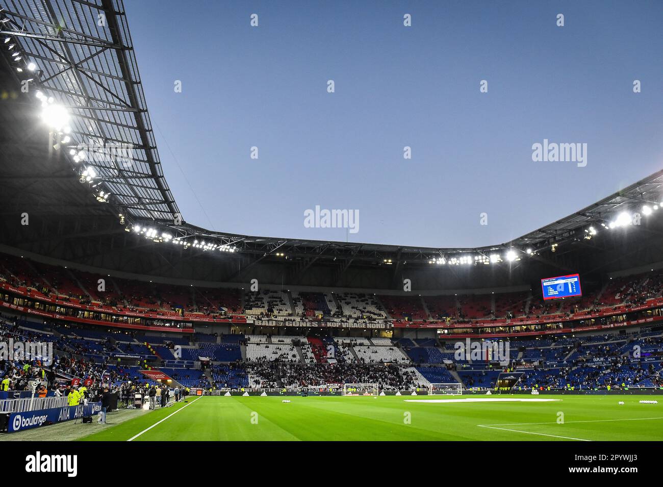 Ol stadium lyon general view hi-res stock photography and images - Alamy