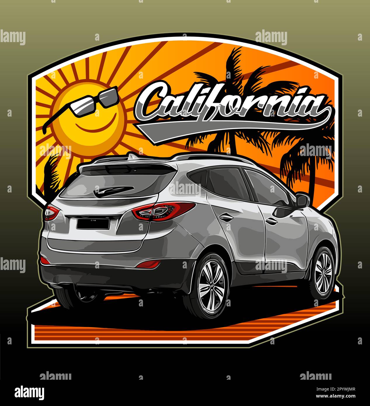 suv vector template Stock Vector Image & Art - Alamy