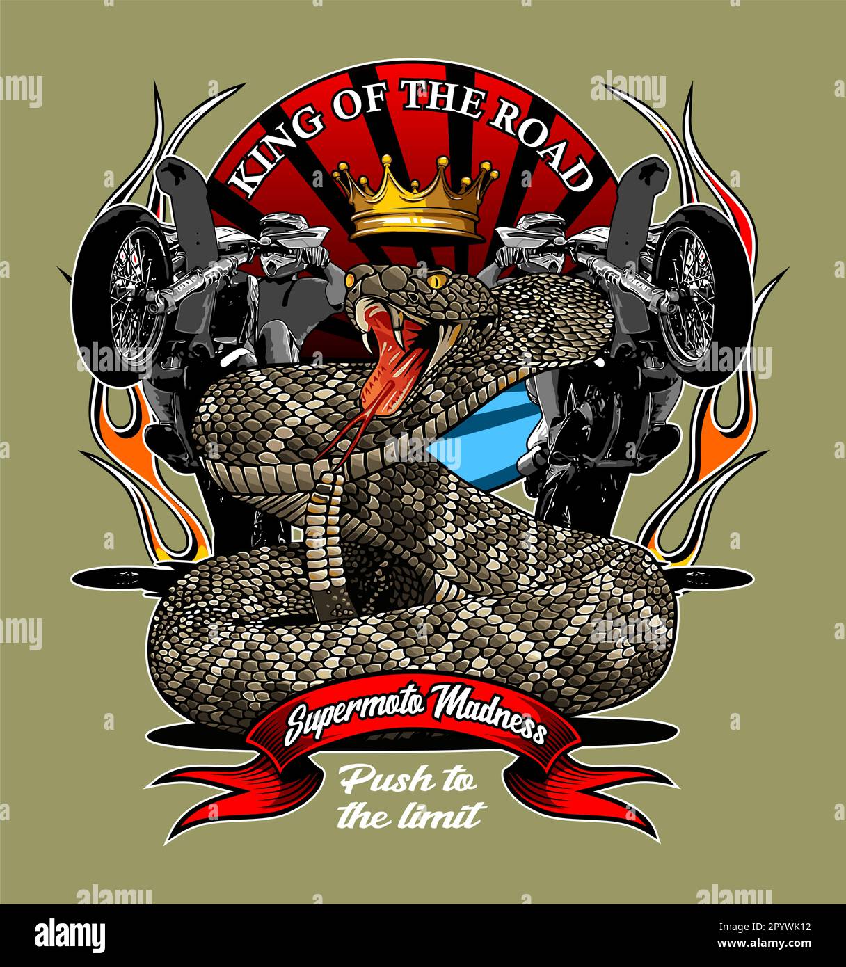 biker vector template Stock Vector Image & Art - Alamy