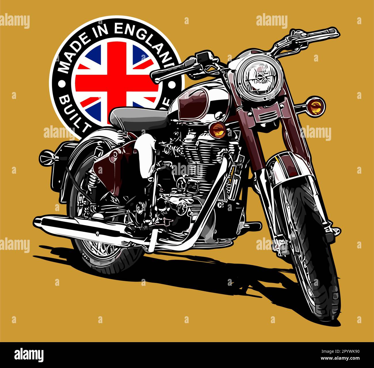 motorcycles vector template Stock Vector Image & Art - Alamy