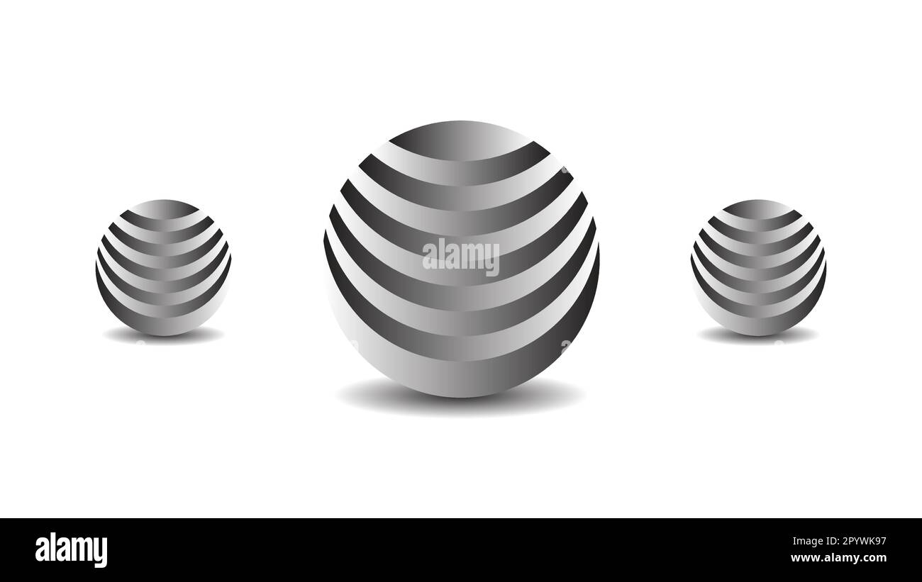 Spheres cutout Stock Vector Images - Alamy