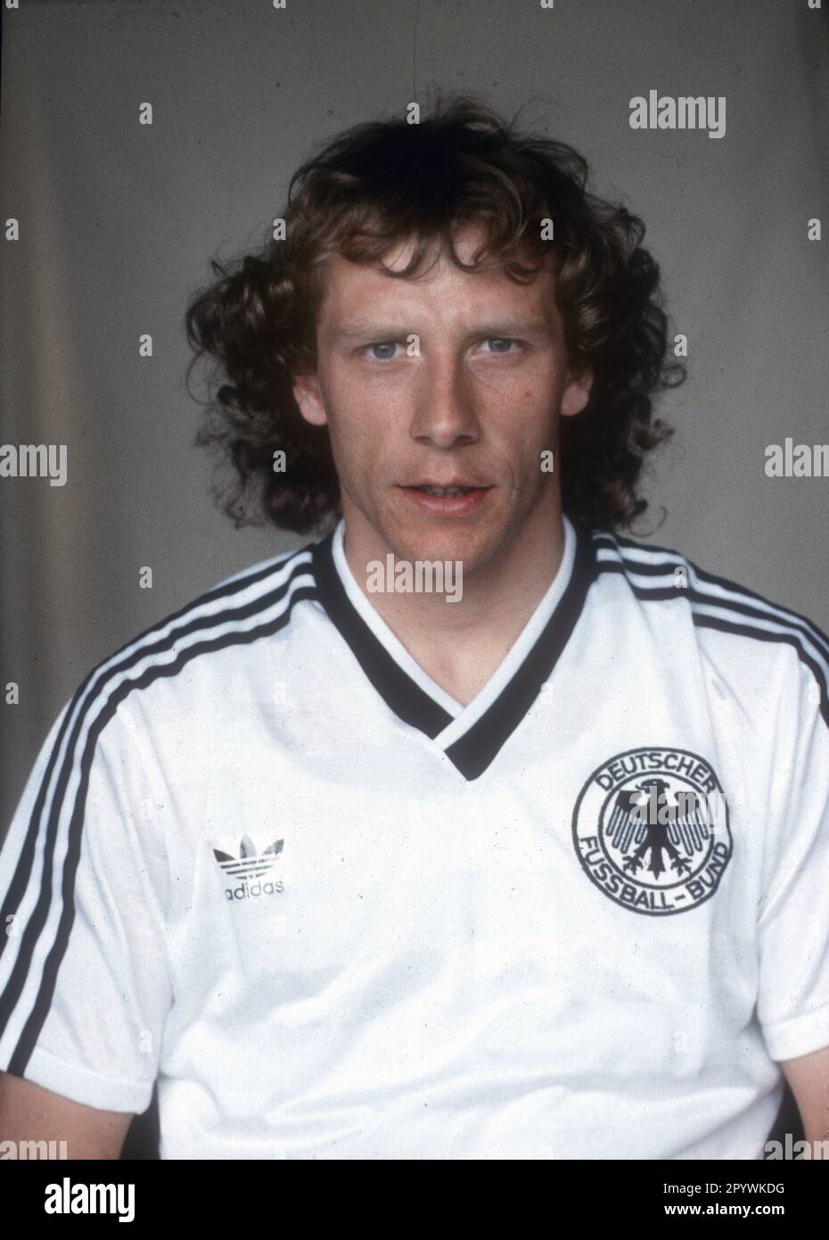 Wolfgang Rolff portrait national team 01.06.1984 (date estimated ...