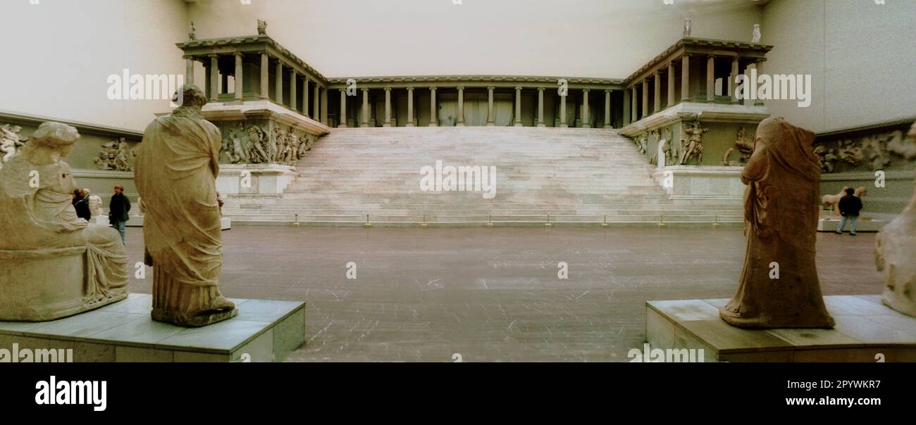 Berlin / Culture / Museums / 1999 Pergamon Museum, the Pergamon Altar ...