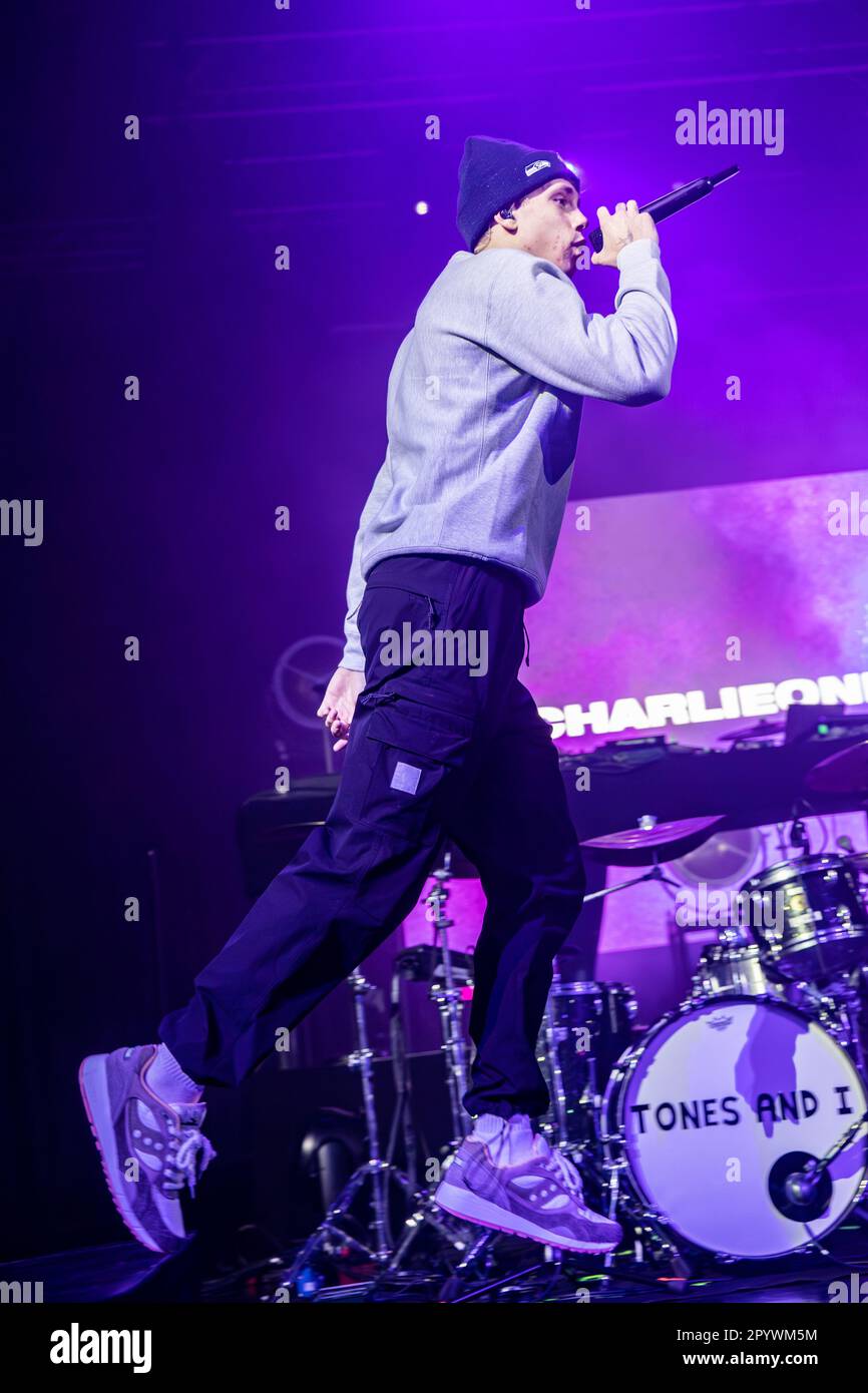 Milan Italy. 03 May 2023. The American rapper Charlie Finch known by ...