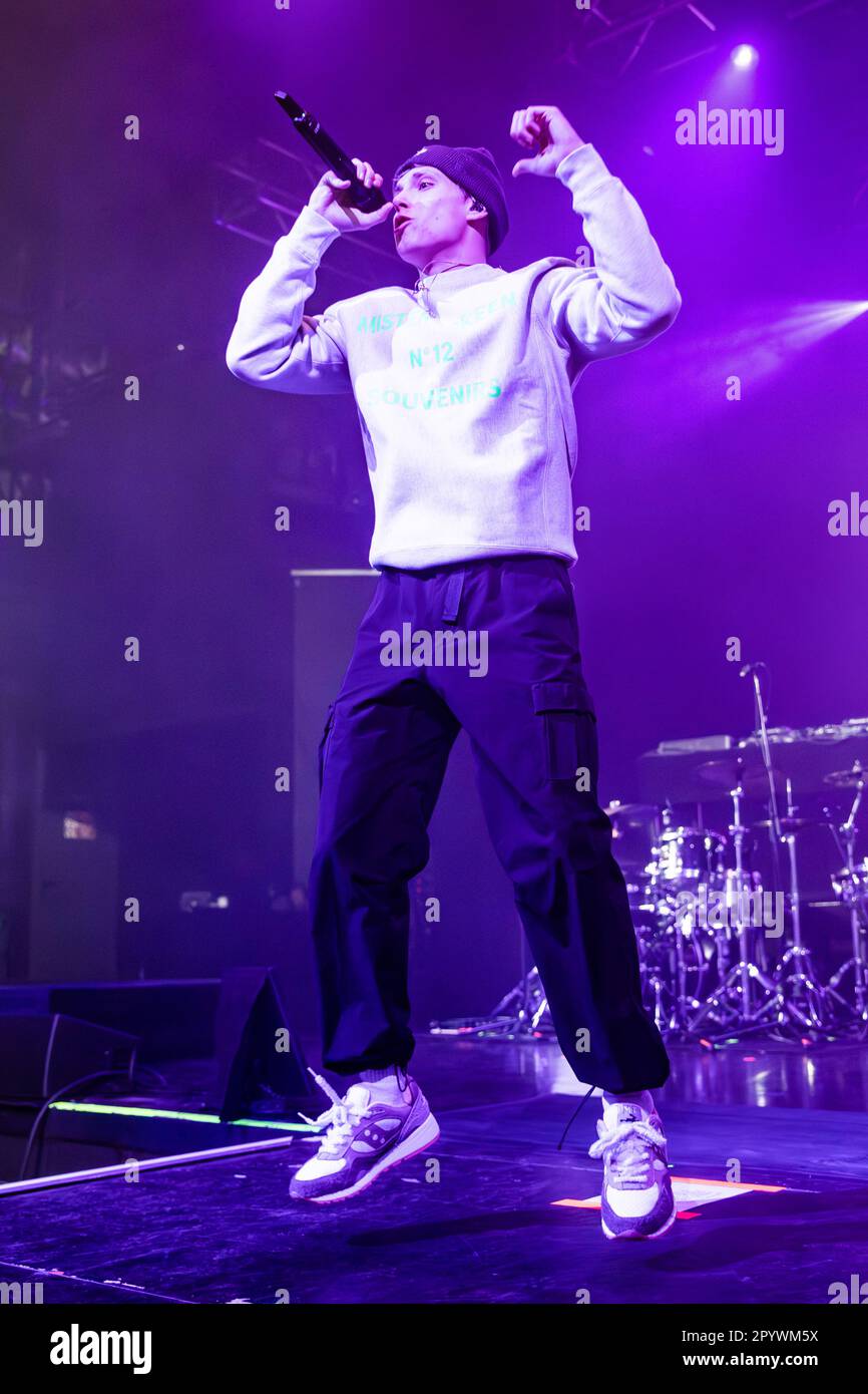 Milan Italy. 03 May 2023. The American rapper Charlie Finch known by ...