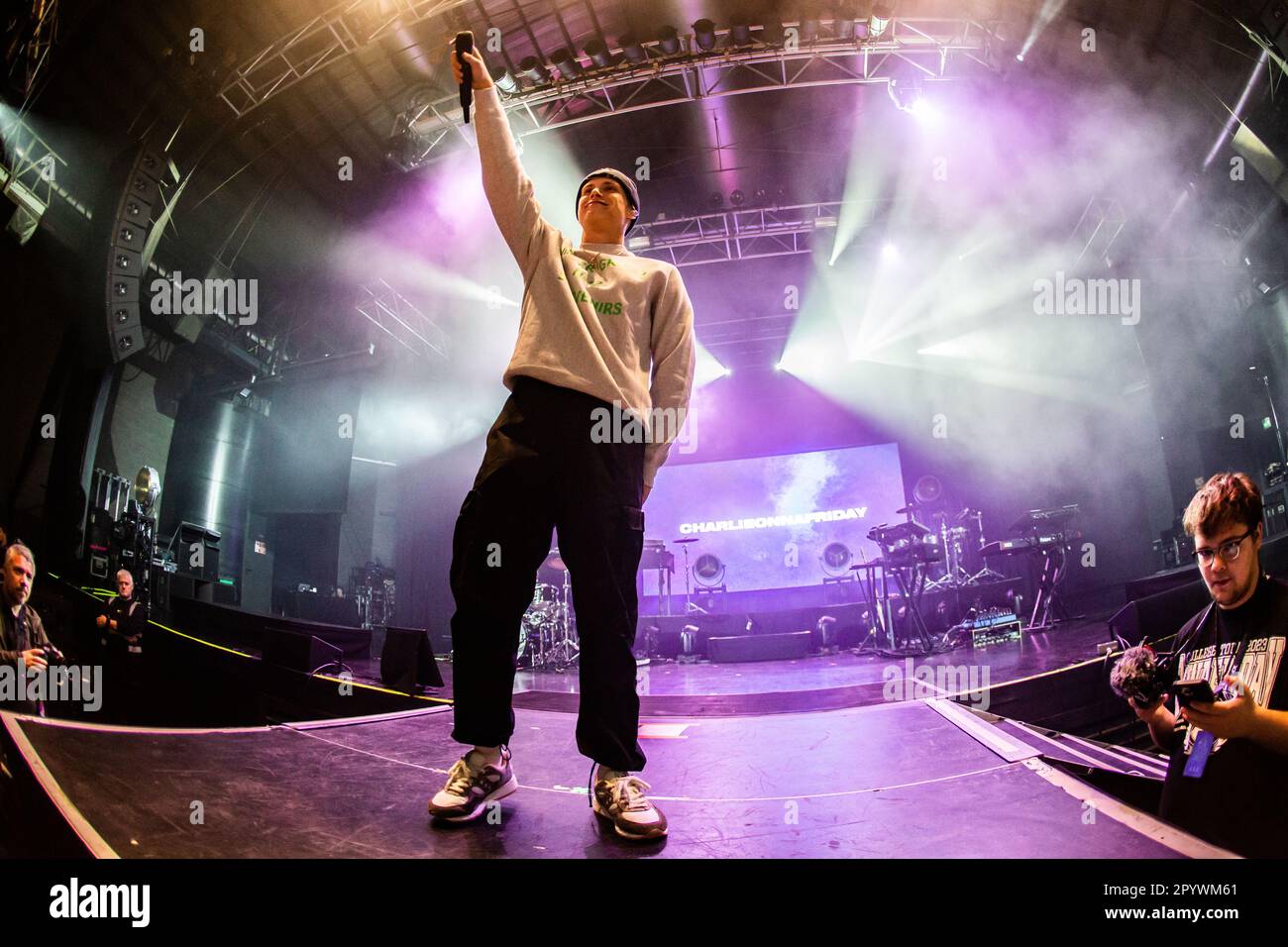 Milan Italy. 03 May 2023. The American rapper Charlie Finch known by ...