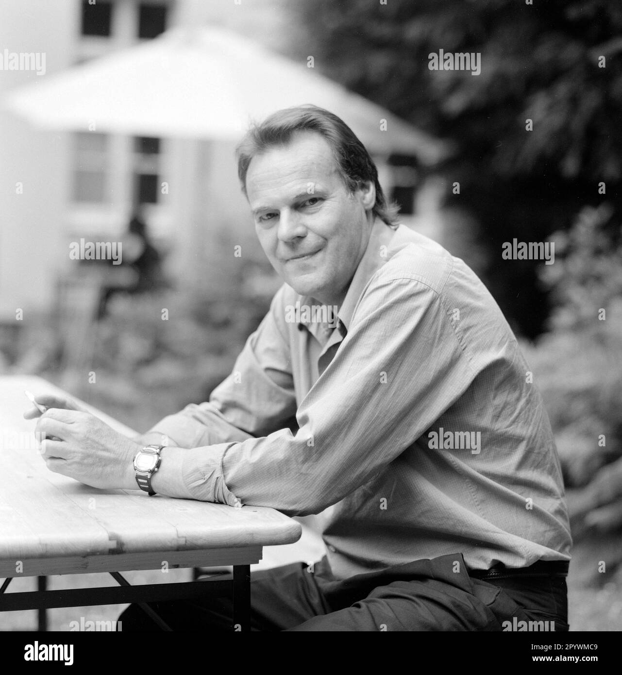 German author Peter Schneider Stock Photo - Alamy
