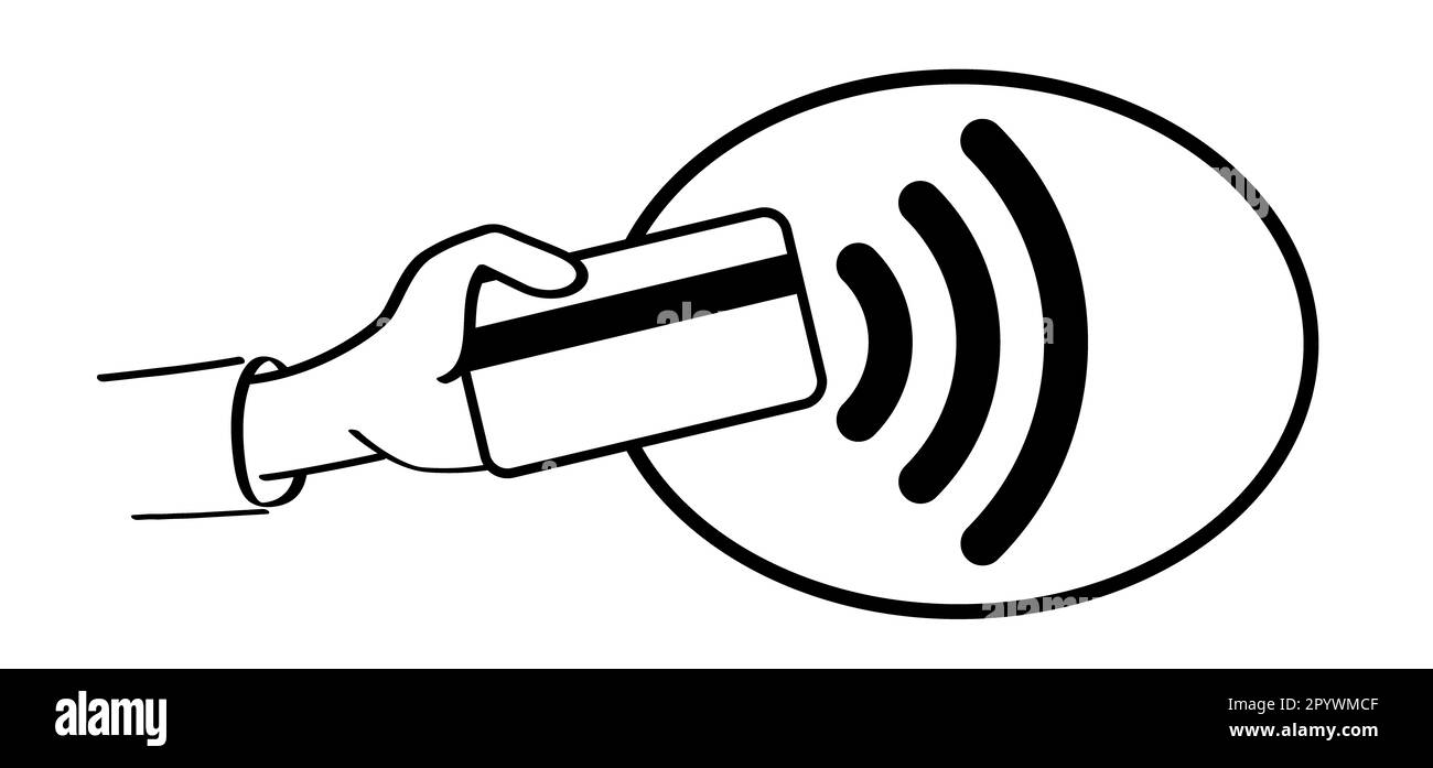 Nfc card Black and White Stock Photos & Images - Alamy