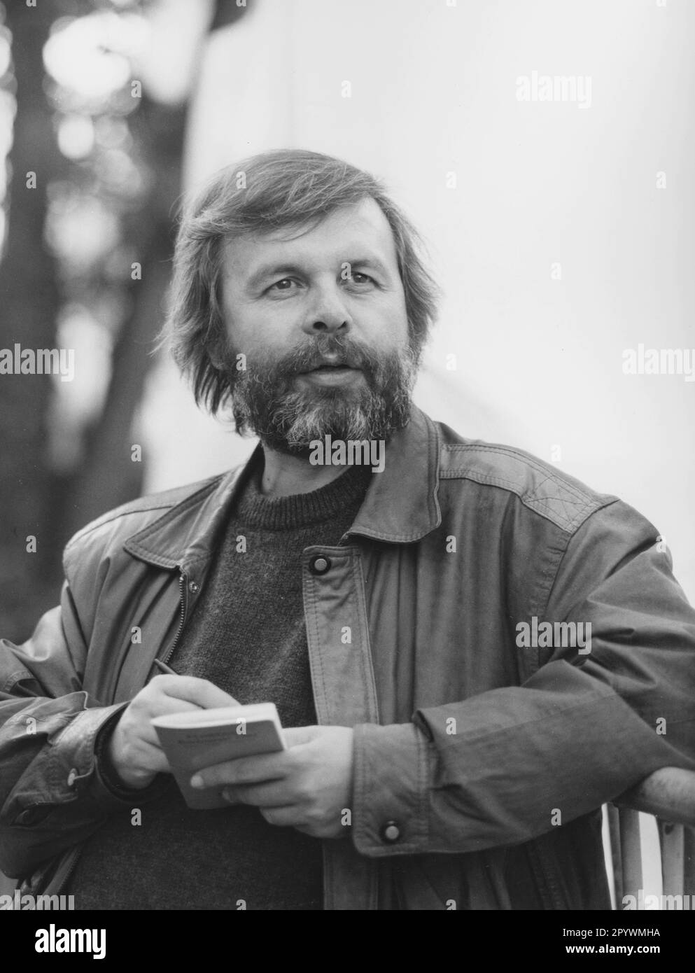 Richard Wagner, writer, at the Frankfurt Book Fair. [automated ...