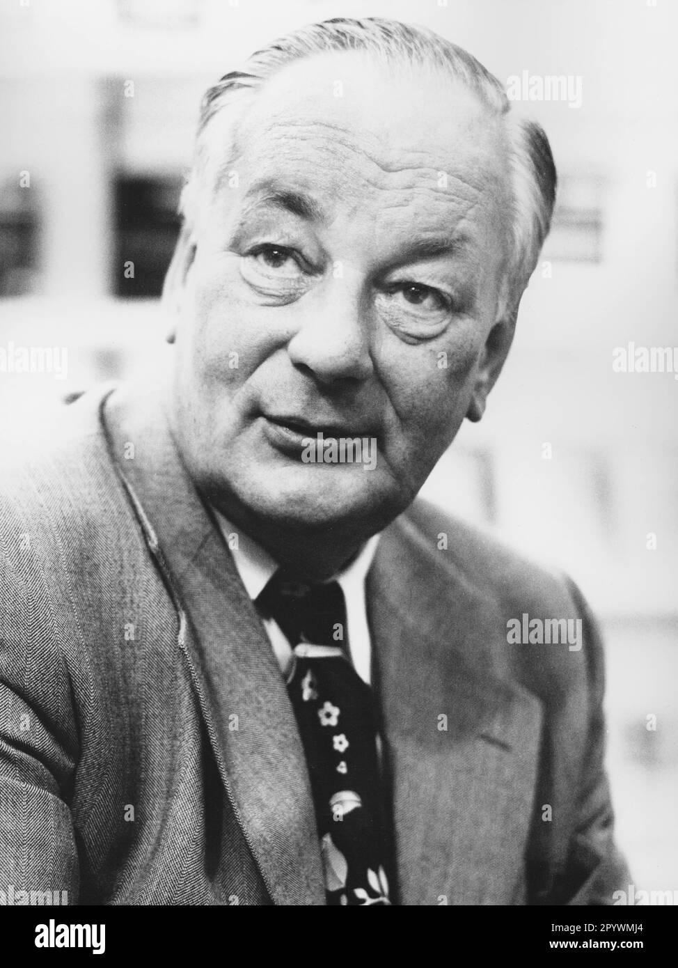 Adolf von Thadden, politician from various extreme right-wing parties ...