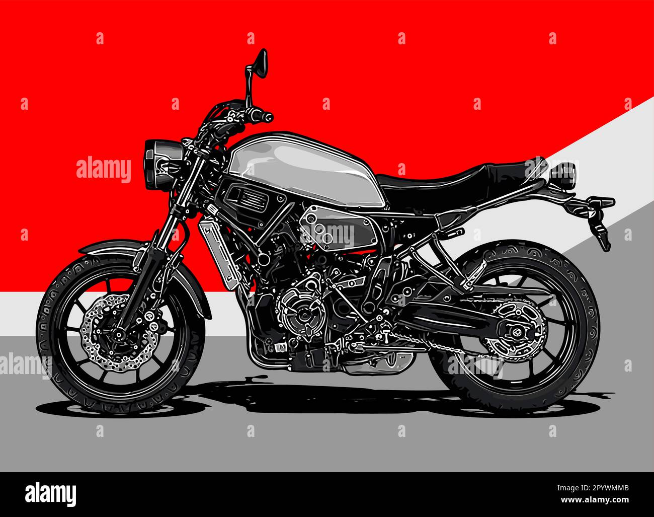 motorcycles vector template Stock Vector Image & Art - Alamy