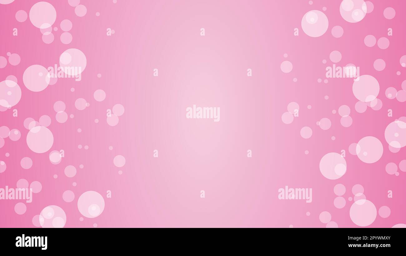 Pink Bokeh Background Stock Vector Image & Art - Alamy