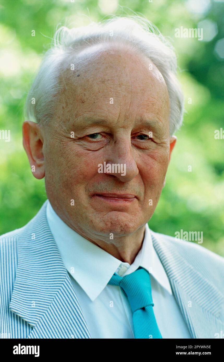 Berlin, DEU,01.07.2000: Portrait Rolf Hochhuth, playwright and author. Died on 13.05.20120 ...