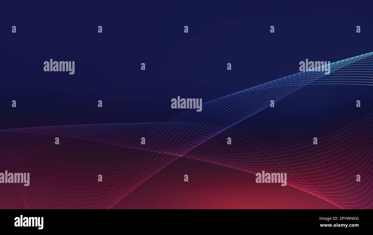 Gradient Background with Glowing Lines Stock Vector Image & Art - Alamy