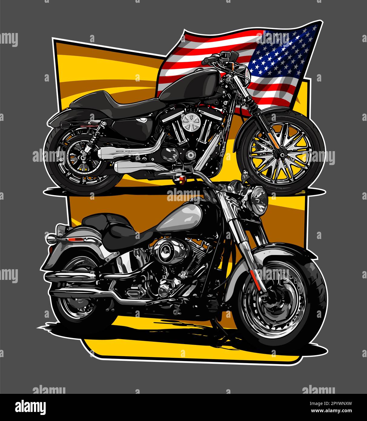 motorcycles vector template Stock Vector Image & Art - Alamy