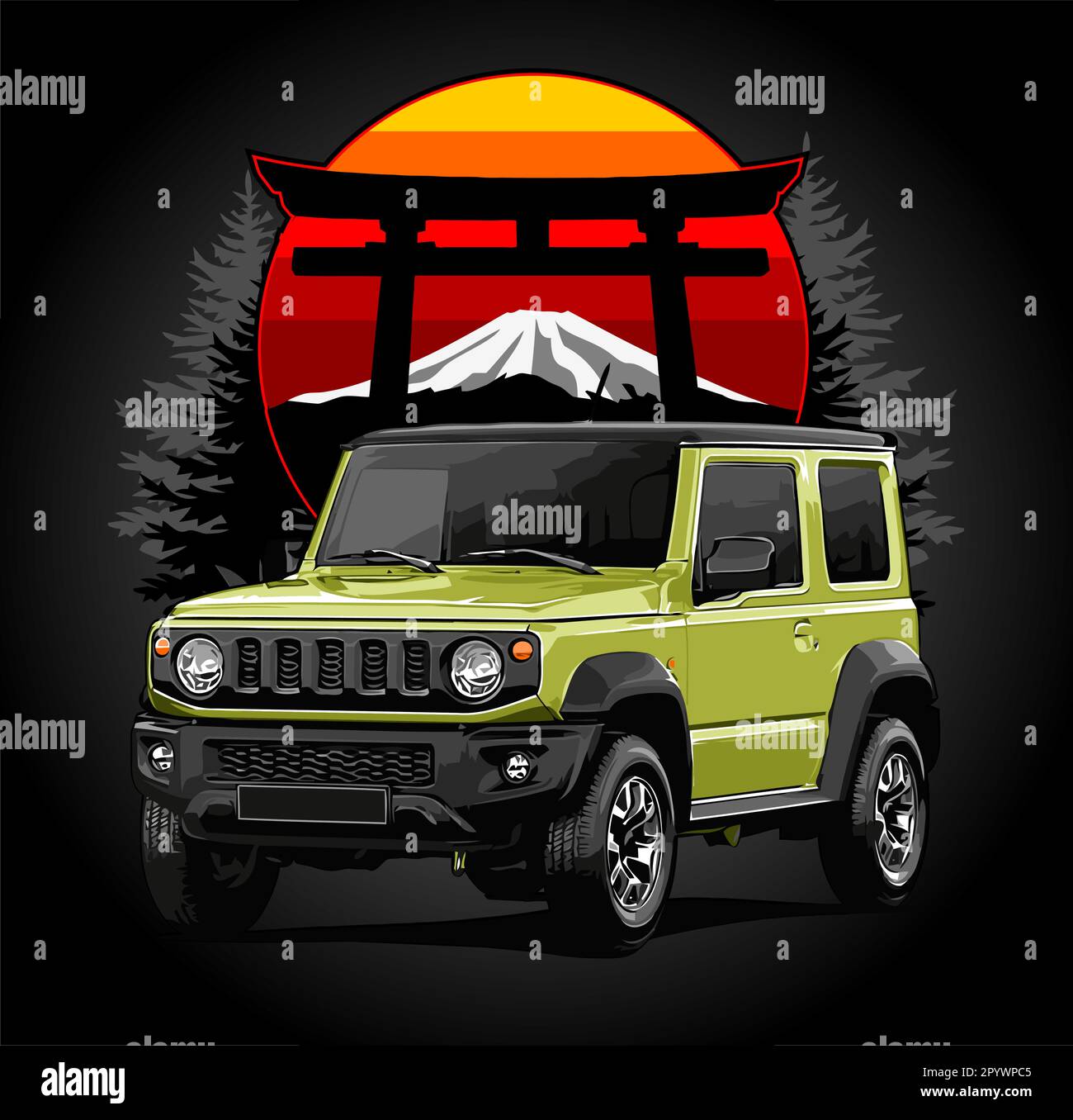 suv vector template Stock Vector Image & Art - Alamy