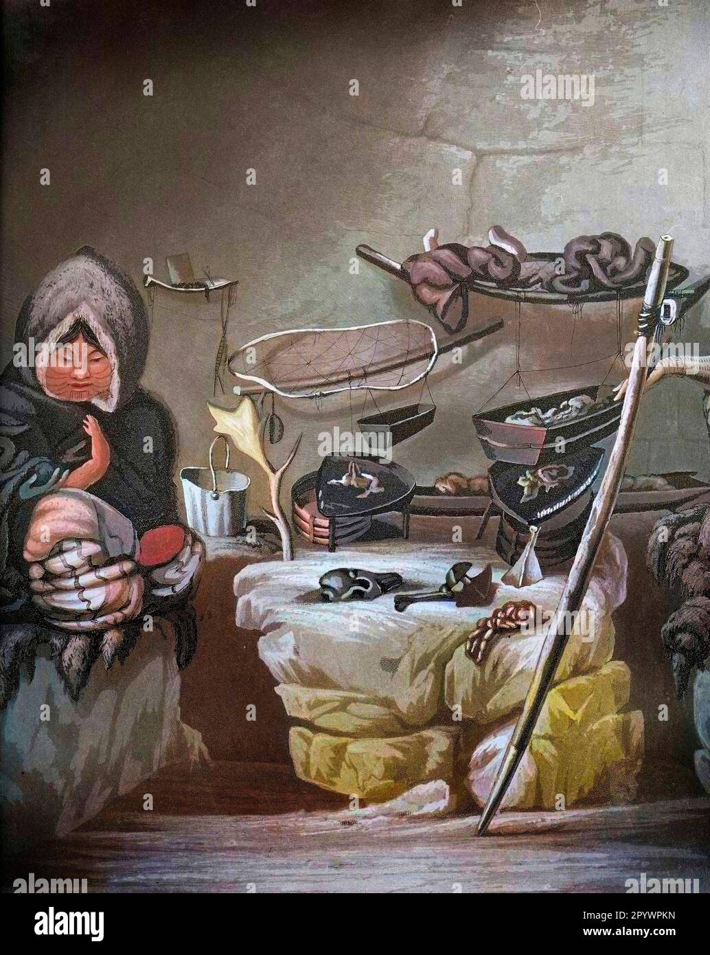 William Edward Parry - deuxieme expedition de l'arctique - Interior of ...