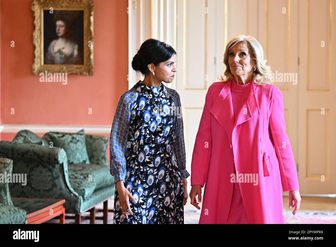 Akshata Murty, the wife of Prime Minister Rishi Sunak, welcomes the ...