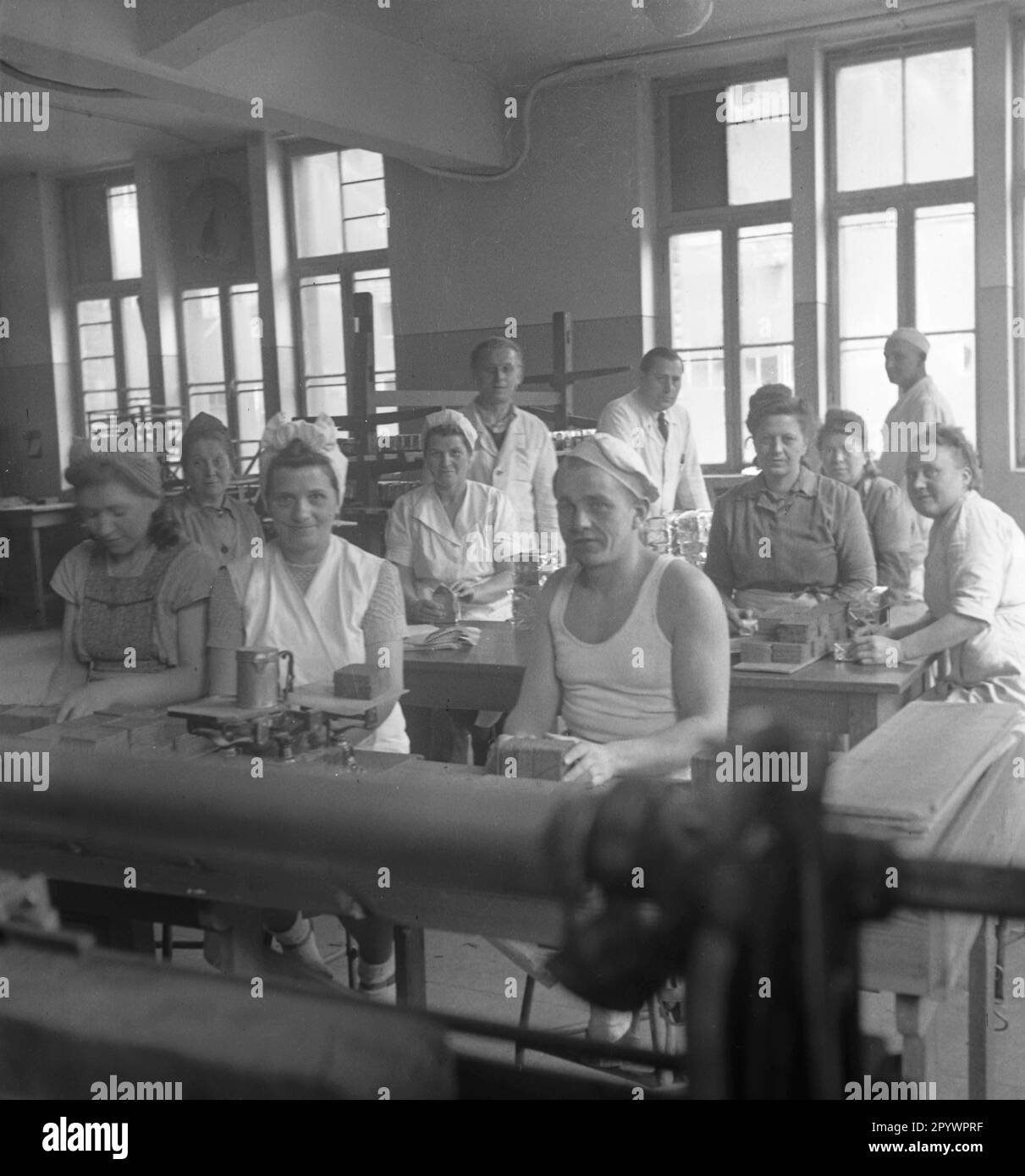 Employee of the wholesale bakery Wittler. The Wittler company was ...