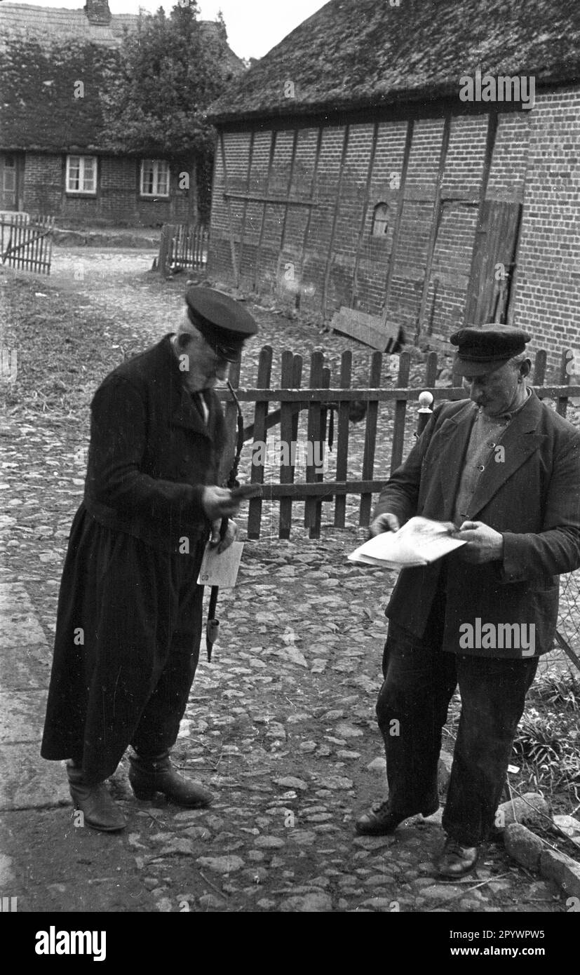 Two locals Black and White Stock Photos & Images - Alamy