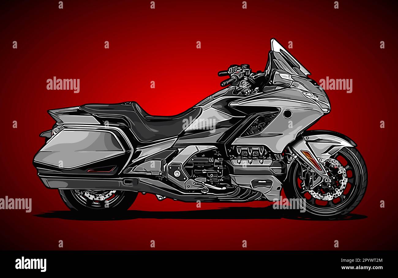 motorcycles vector template Stock Vector Image & Art - Alamy