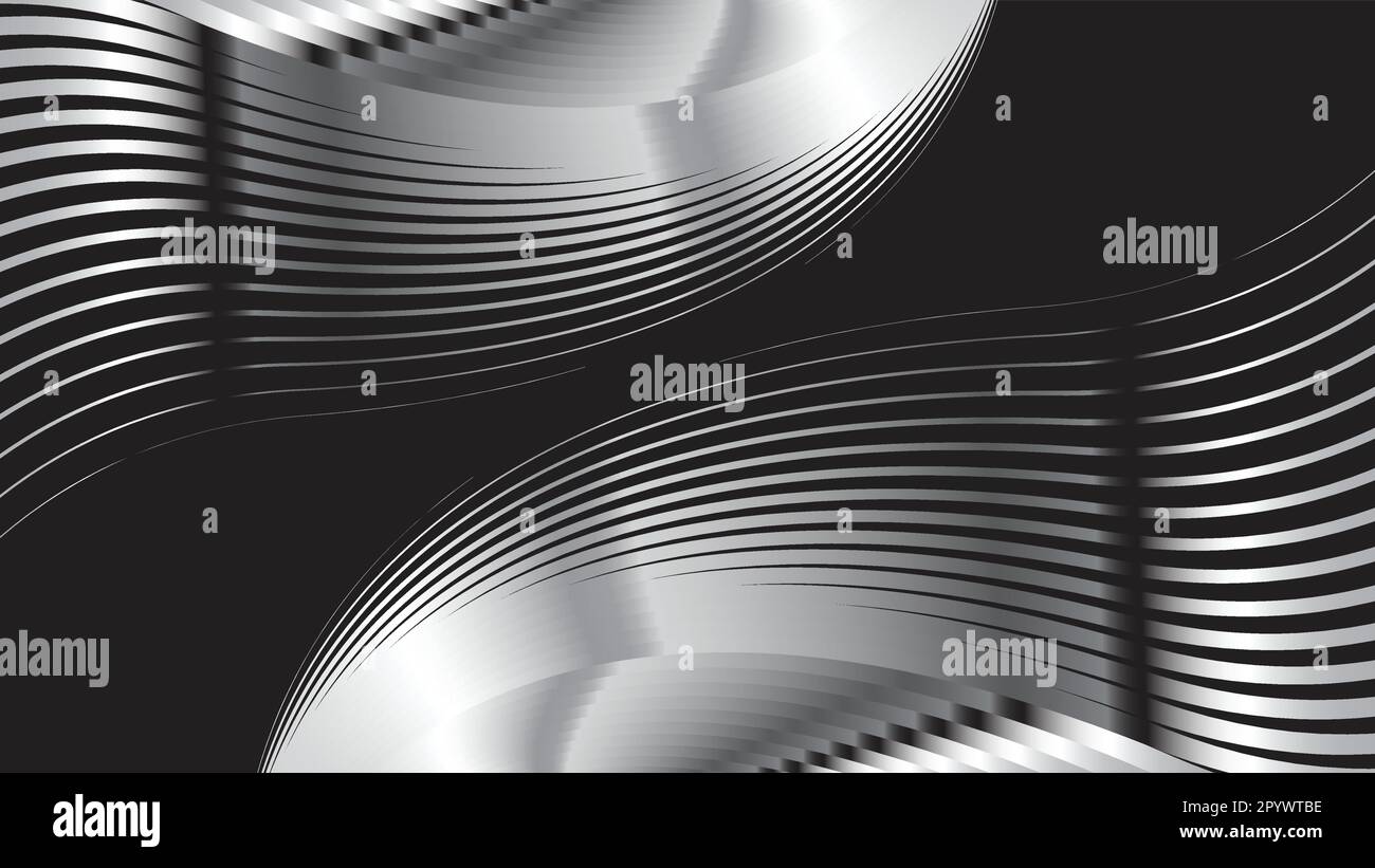 Silver and Black Wallpaper Stock Vector Image & Art - Alamy