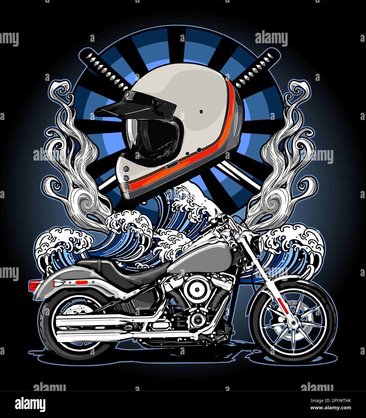 motorcycles vector template Stock Vector Image & Art - Alamy