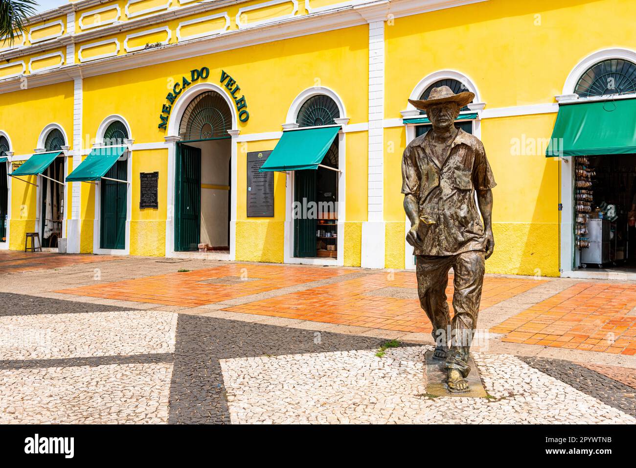 Historical market hall, Rio Branco, Acre state, Brazil Stock Photo - Alamy
