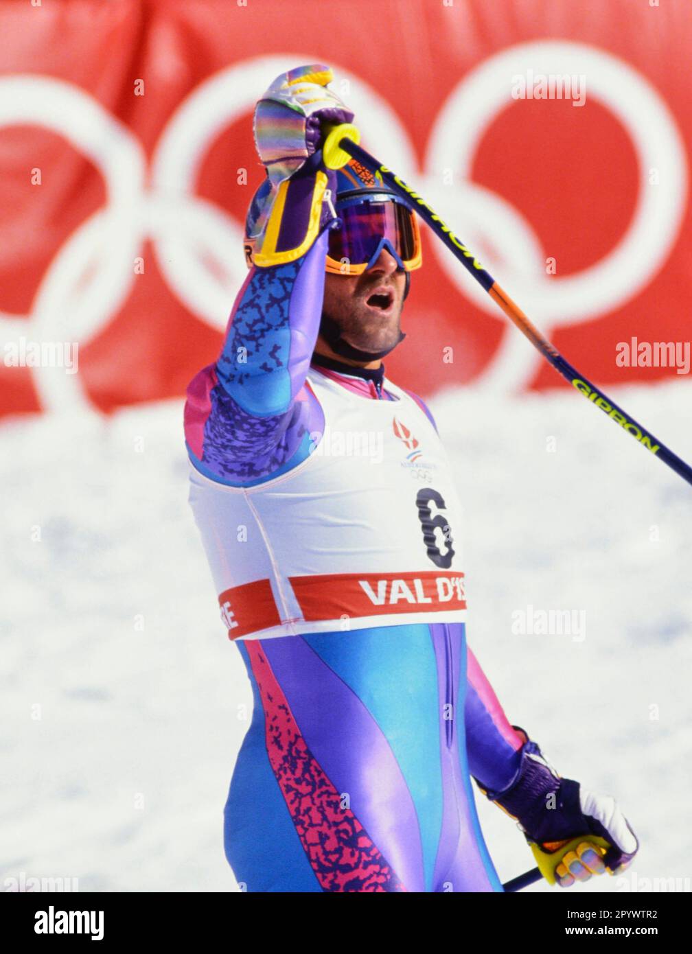 Olympic Winter Games Albertville 08-23.02.1992 Giant Slalom Men 18.02. ...