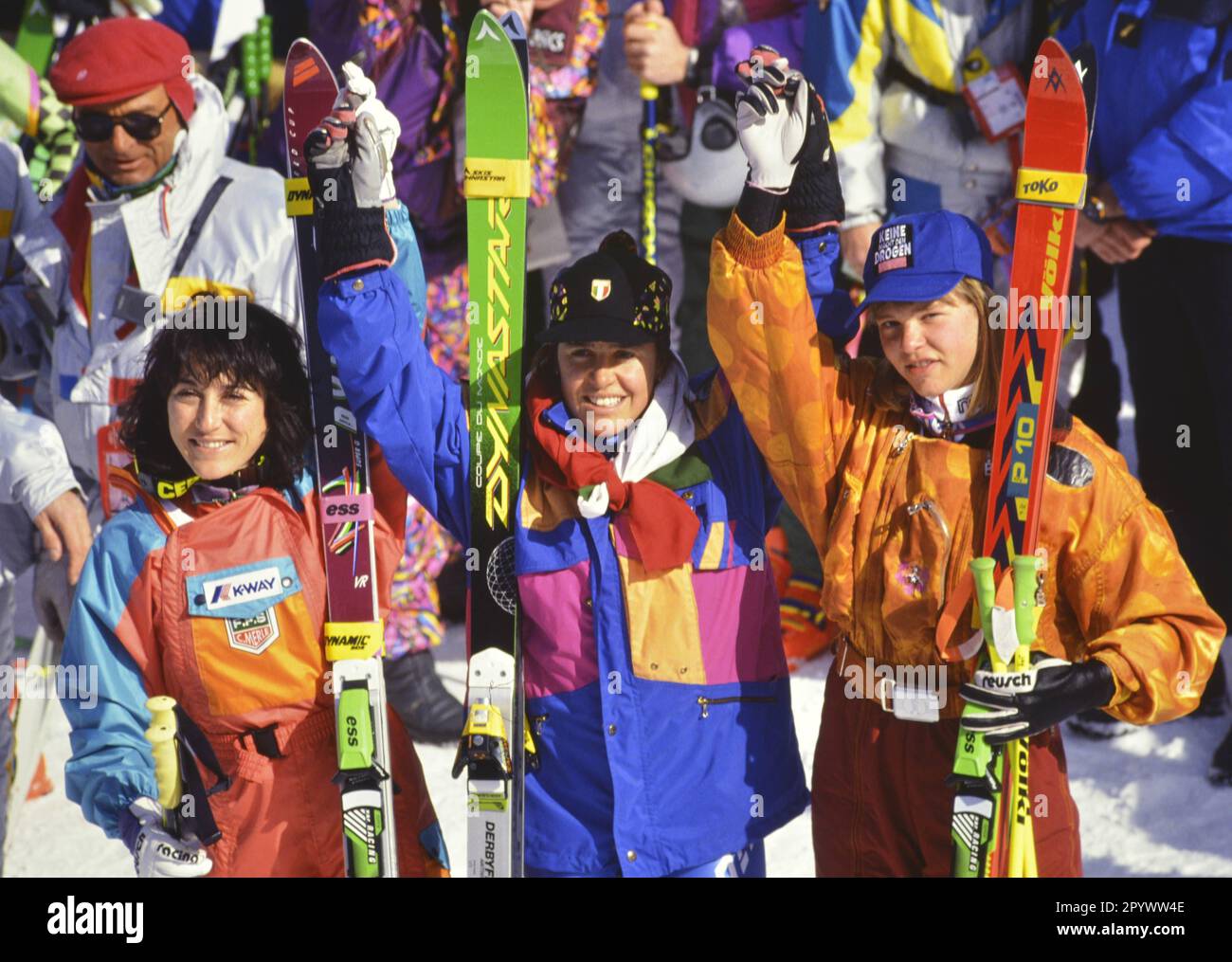 Olympic Winter Games Albertville 08-23.02.1992 Super G Women 18.02.1992 ...