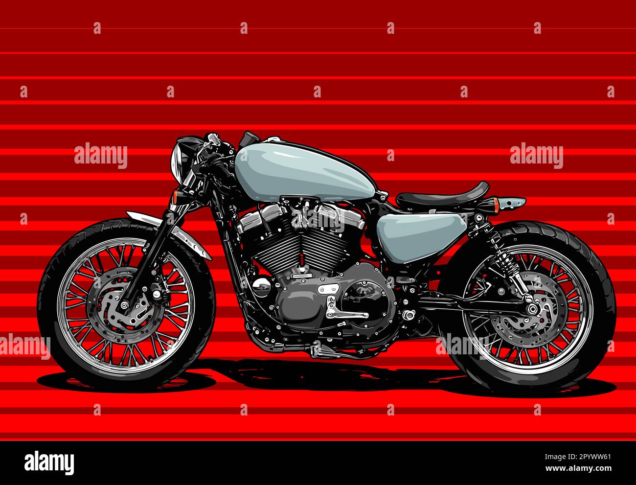 motorcycles vector template Stock Vector Image & Art - Alamy