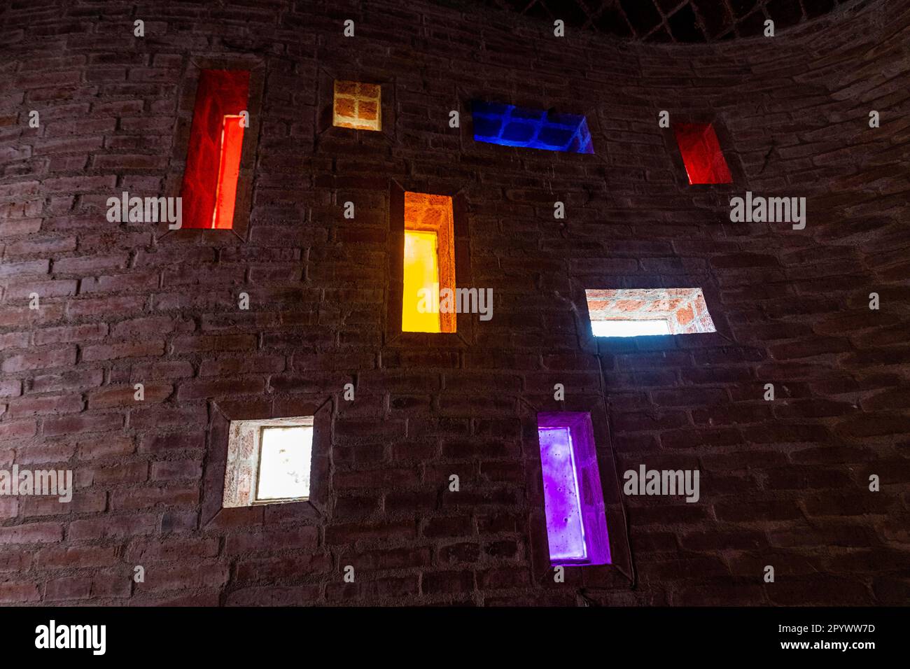 Interior of the Unesco world heritage site, the work of engineer Eladio ...