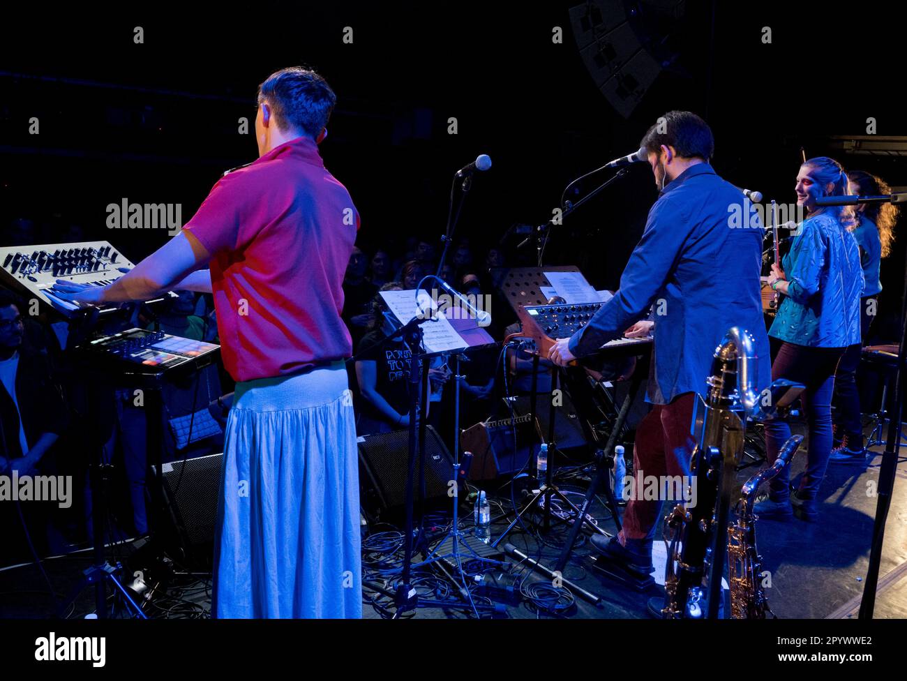 Alex Etchart & Vientos playing at Rich Mix as part of La Linea festival ...