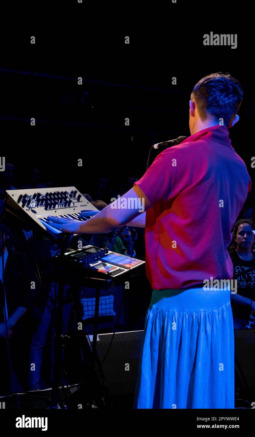 Alex Etchart & Vientos playing at Rich Mix as part of La Linea festival ...