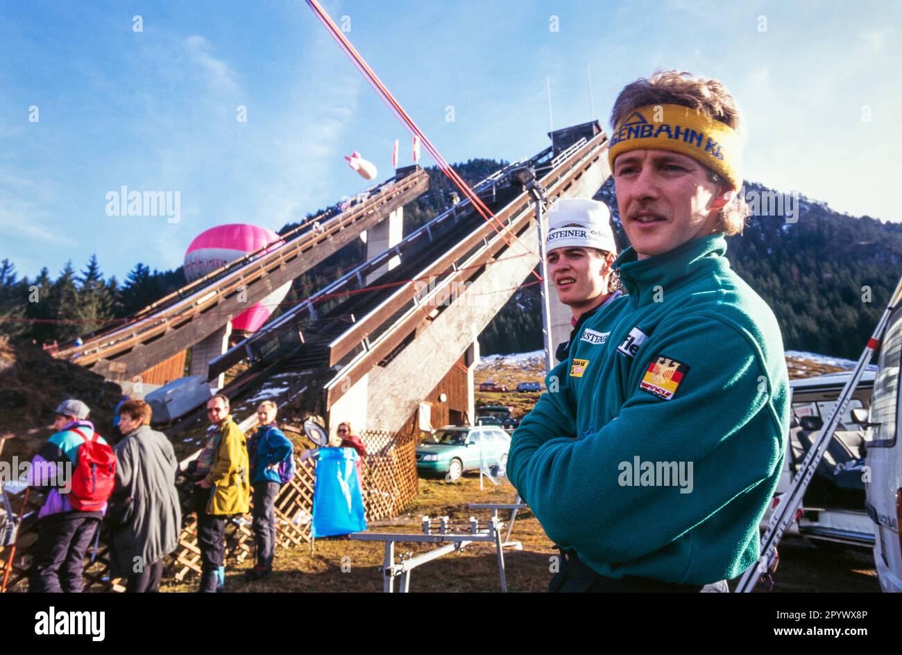 Ski jumping, Four Hills Tournament 1994/1995 in Oberstdorf: Jens ...