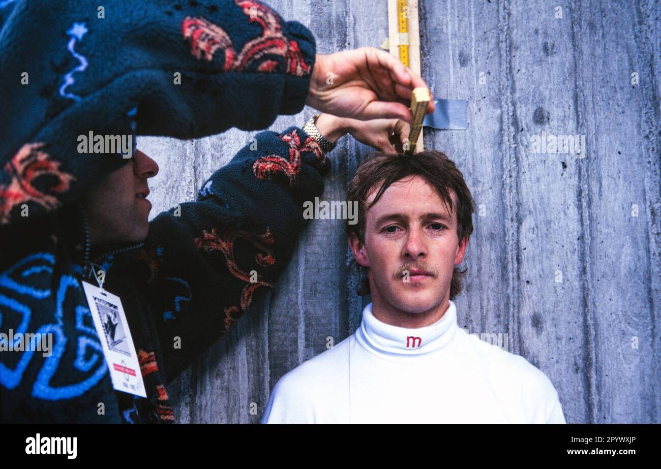 Ski jumping, Four Hills Tournament 1994/1995 in Oberstdorf: Jens ...