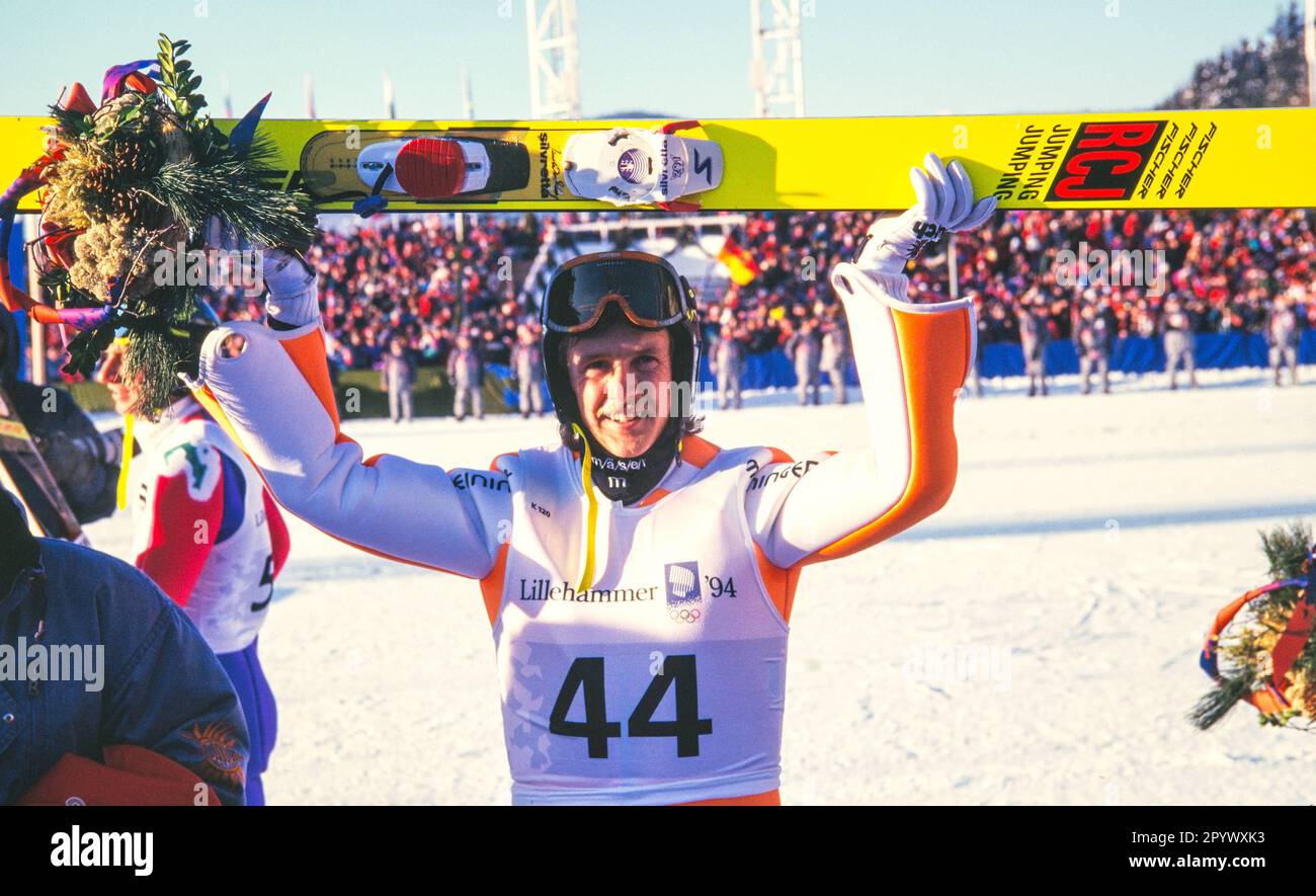 1994 lillehammer olympic games hi-res stock photography and images - Alamy