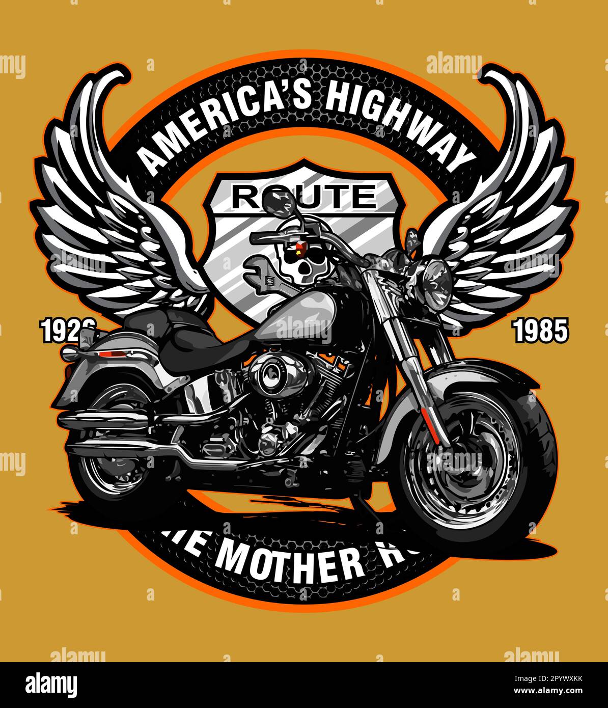 motorcycles vector template Stock Vector Image & Art - Alamy