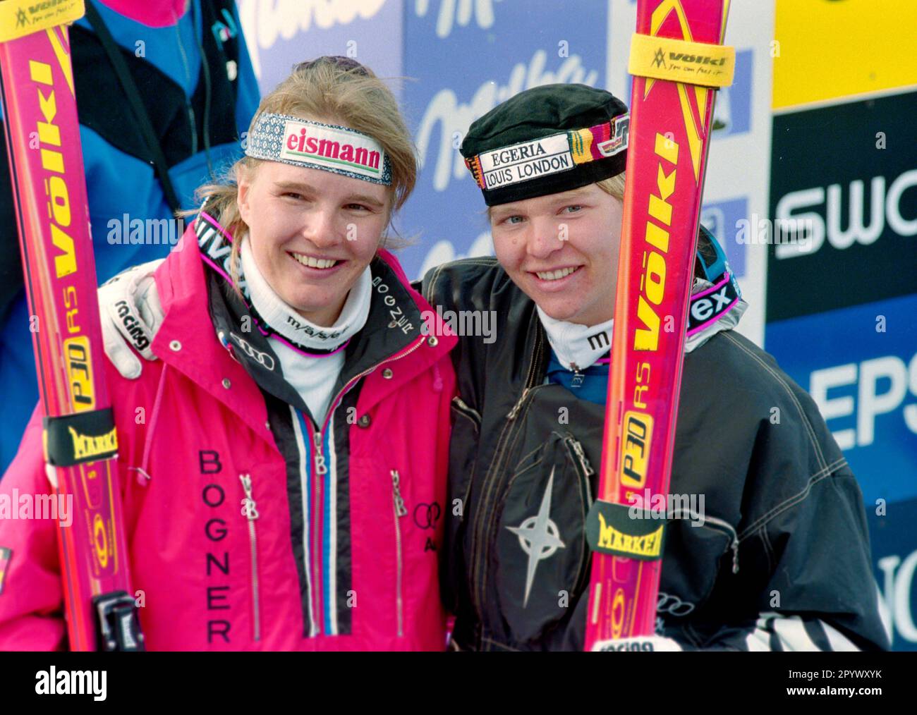 SKI ALPIN SEASON 96/97 World Championships 1997 Sestriere Super G Women ...