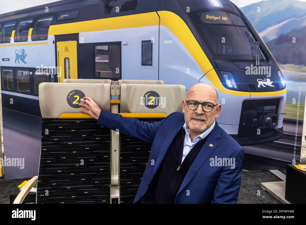 Winfried Hermann (Buendnis 90) (Die Gruenen) Minister of Transport BW ...