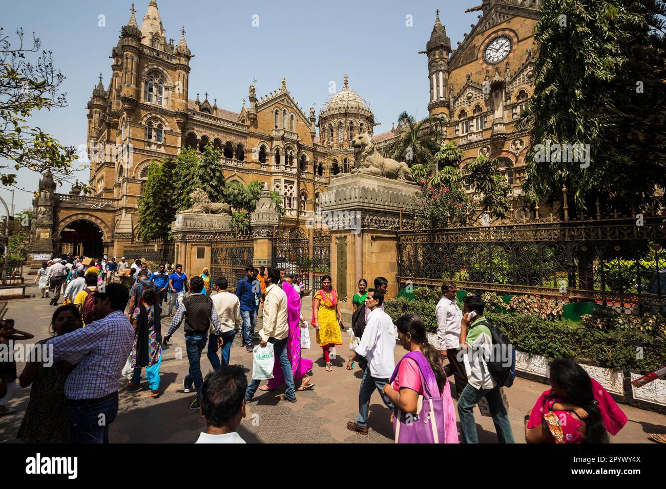 Chhatrapati Shivaji Terminus, CST, the former Victoria Terminus ...