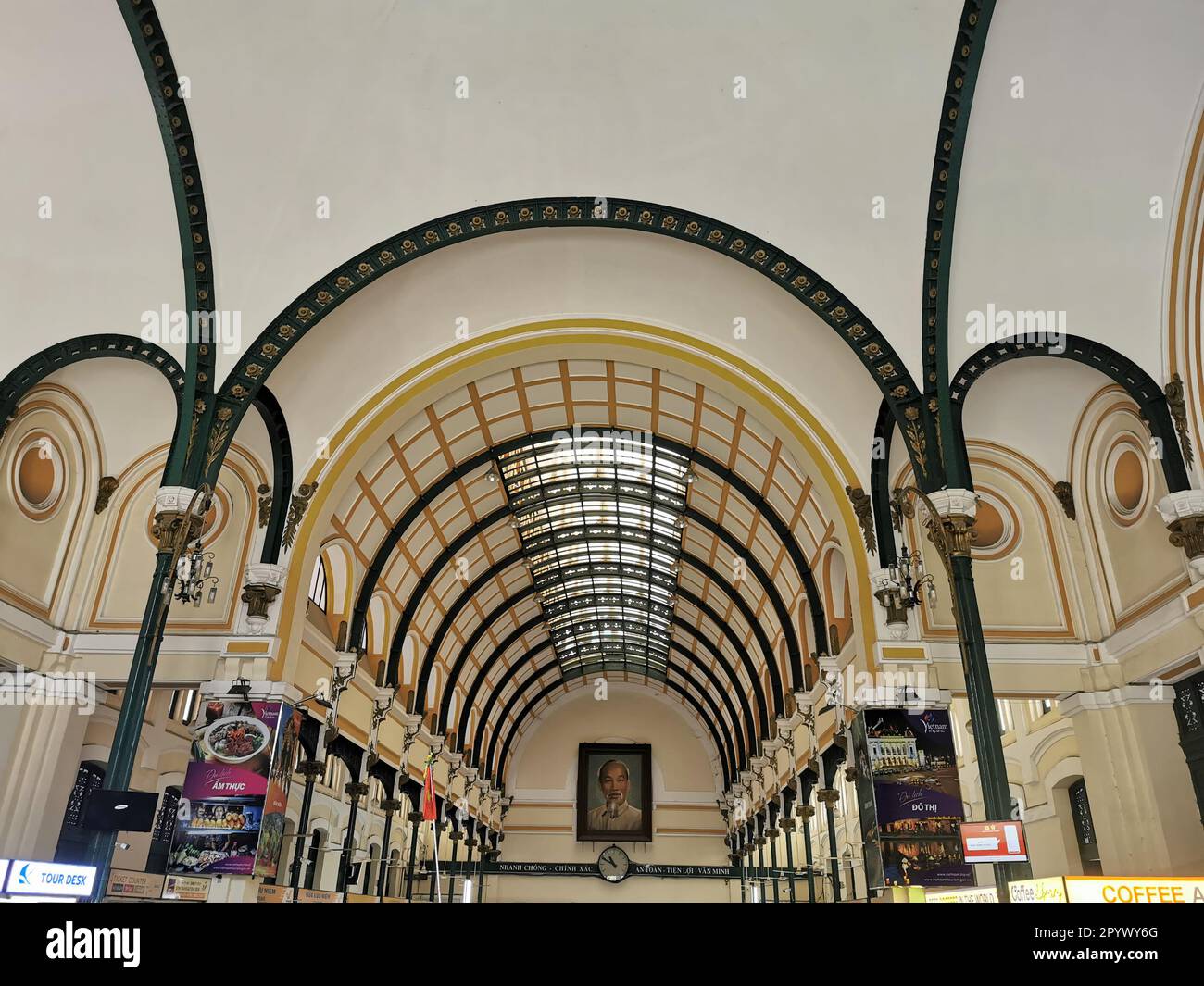 Ho Chi Minh Stadt, Vietnam. 05th Mar, 2023. Main Post Office of Ho Chi ...