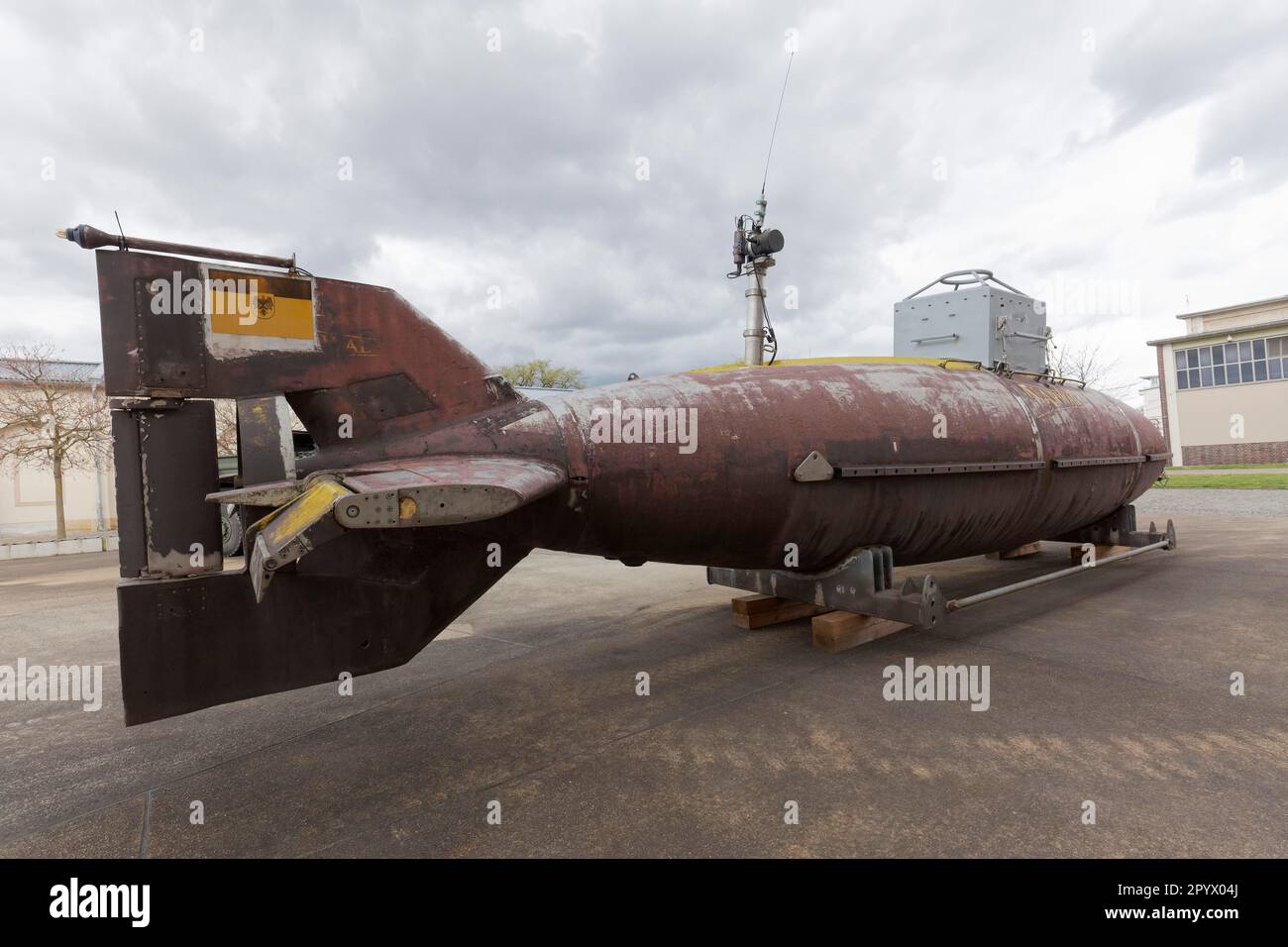 Reconnaissance submarine Narwal from 1990, exhibit, Military History ...