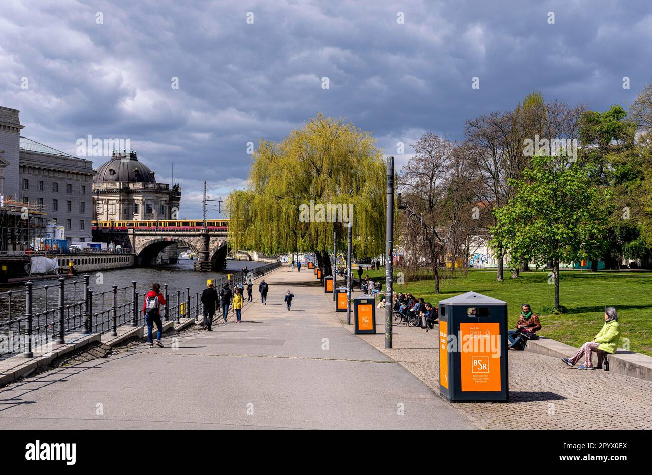 Berlin germany spring monbijoupark hi-res stock photography and images ...