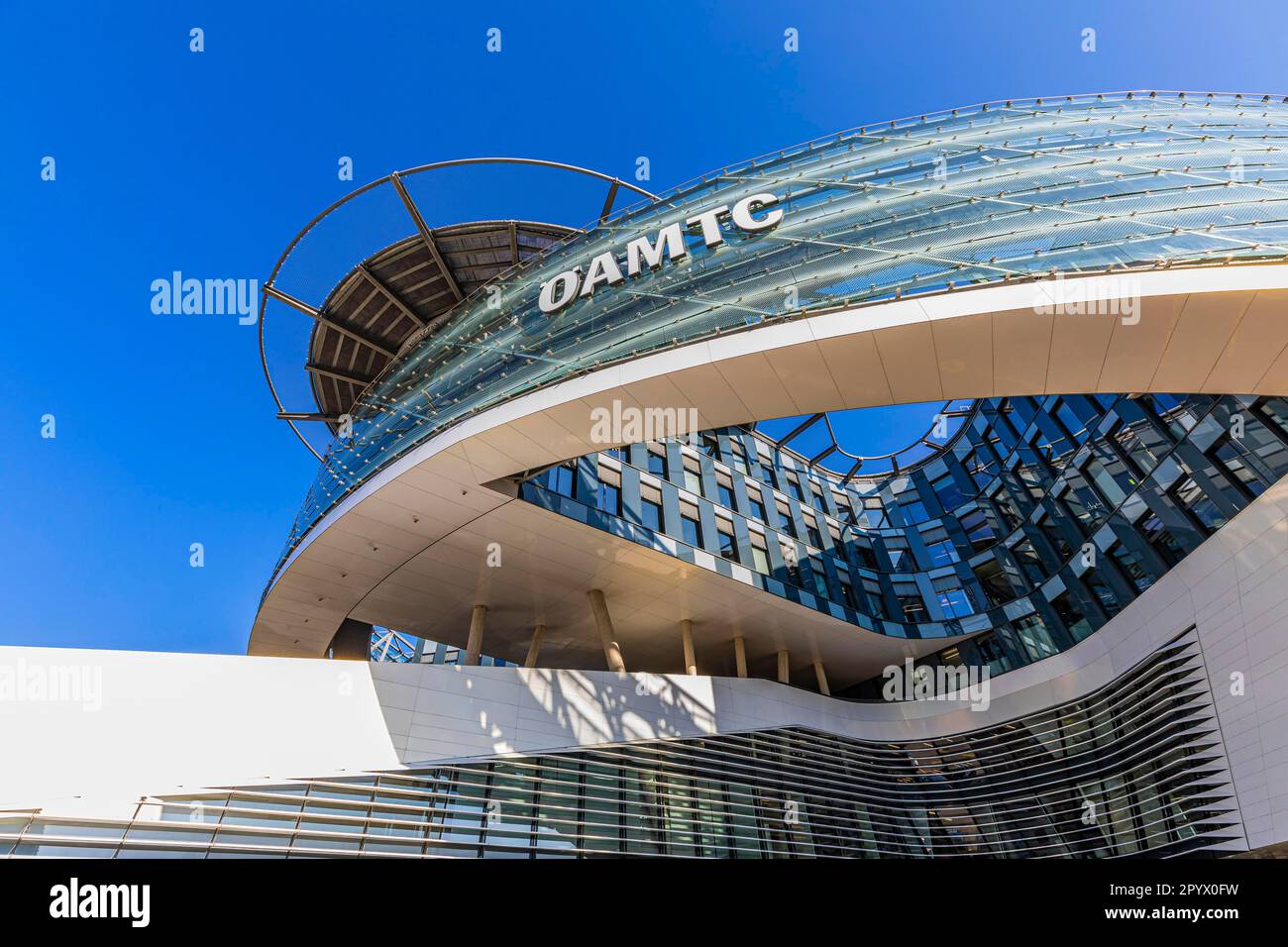 Glass palace of the Austrian Automobile, Motorcycle and Touring Club ...
